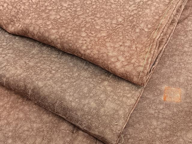 平和屋着物●佐波理綴　創作者　池口定男　訪問着　霞文　暈し染め　ロング丈　正絹　逸品　未使用　BAAR6614pk