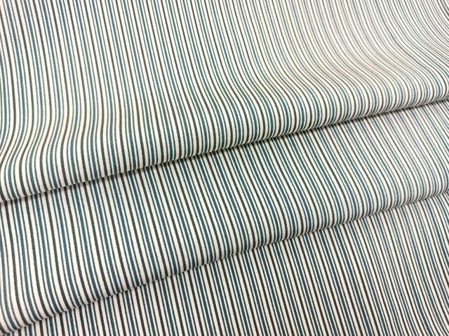 平和屋着物▽上質な小紋　単衣　縞　正絹　逸品　BAAS7951yc