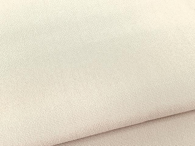 平和屋着物▽上質な色無地 単衣 牡丹鼠色 正絹 逸品 BAAS8183yc