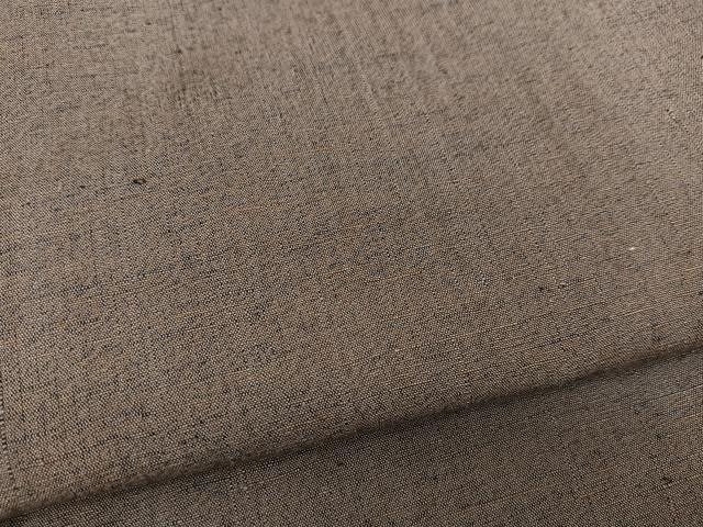 平和屋着物○男性 紬 アンサンブル 絣文様 羽裏：虎 正絹 逸品 BAAT0832yc