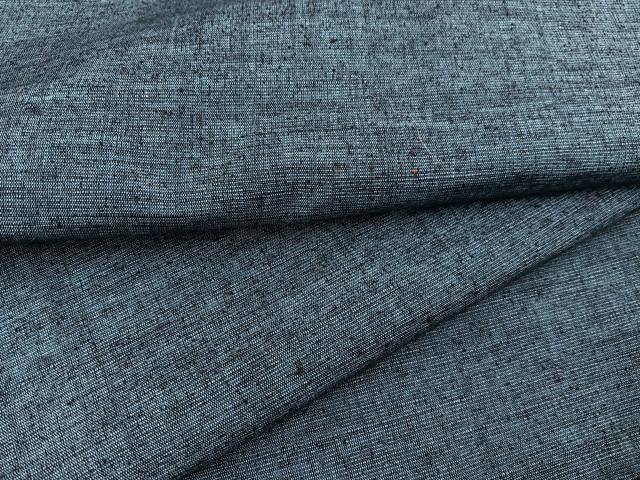 平和屋着物▽上質な紬　単衣　霞文　正絹　逸品　未使用　BAAT1115hv