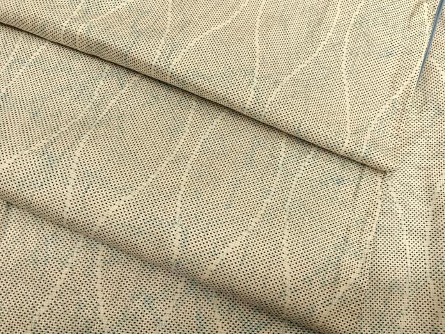 平和屋着物●本場大島紬　7マルキ　立涌文様　正絹　逸品　BAAT6652hv