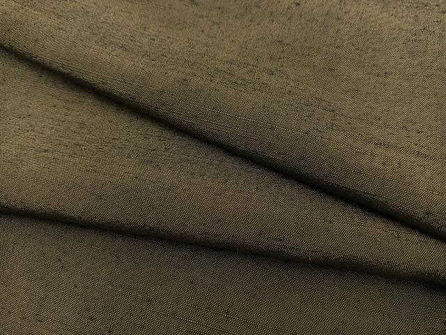 平和屋着物＃男性　長羽織　紋付き　紬地　霞文　正絹　逸品　未使用　BAAT8943gt