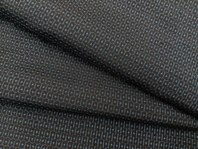 平和屋着物＃男性　長羽織　本場大島紬　100亀甲　総詰め　正絹　逸品　BAAT8982gt