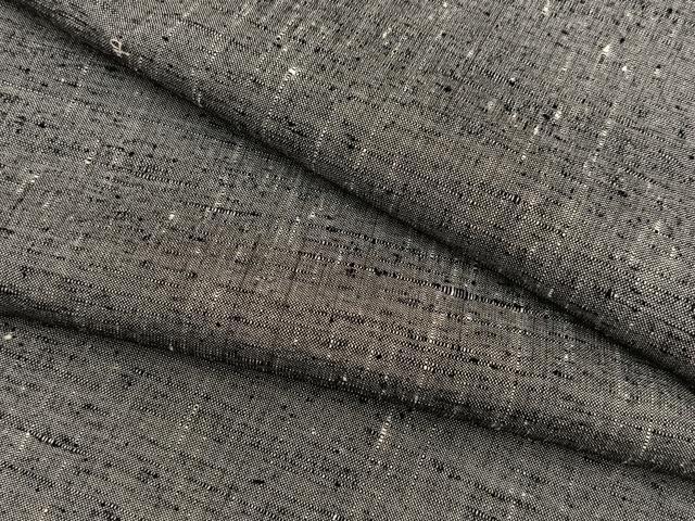 平和屋着物＃男性　長羽織　紬　霞文　正絹　逸品　未使用　BAAT8984gt