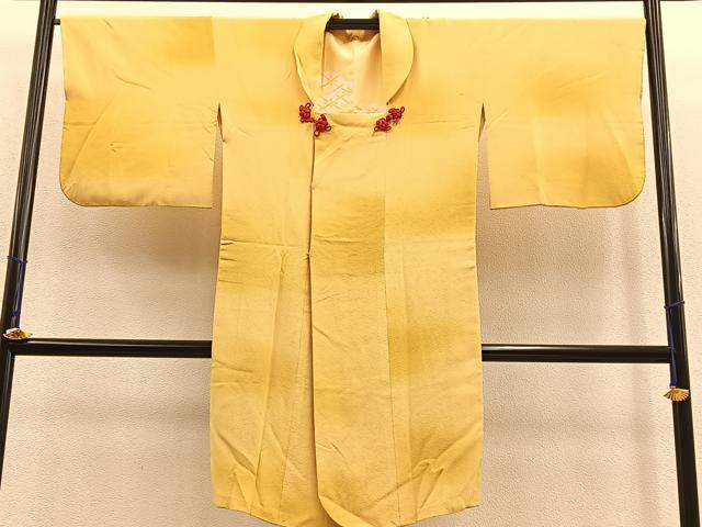 平和屋着物＃道行コート　ロング丈　暈し染め　正絹　逸品　BAAU0016gt