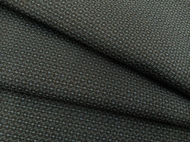 平和屋着物＃男性　羽織　本場大島紬　80亀甲　総詰め　正絹　逸品　BAAU0035gt