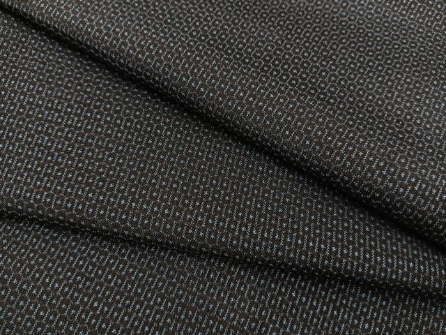 平和屋着物＃男性　長羽織　本場大島紬　100亀甲　総詰め　羽裏：龍虎　正絹　逸品　未使用　BAAU0041gt