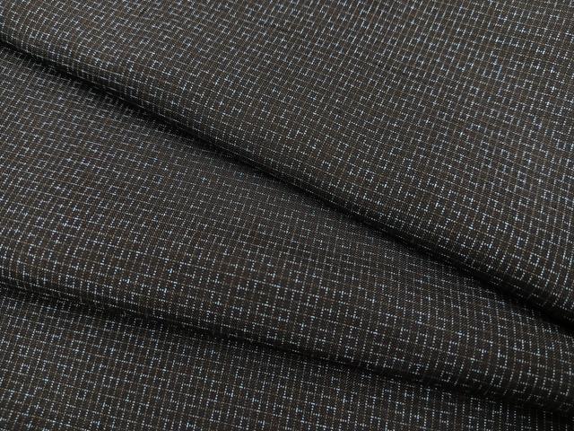 平和屋着物＃男性　羽織　本場大島紬　幾何学文様　正絹　逸品　未使用　BAAU0095gt