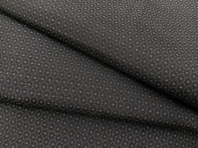 平和屋着物＃男性　長羽織　本場大島紬　80亀甲　総詰め　正絹　逸品　BAAU0109gt