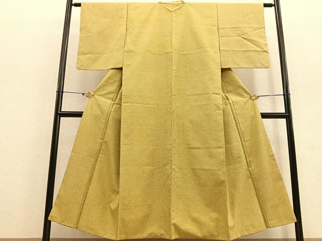 平和屋着物○石川県指定無形文化財 牛首紬 白山工房 手織り たたき