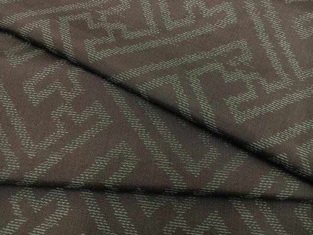 平和屋着物●本場大島紬　紗綾形文様　正絹　逸品　BAAU4672gt