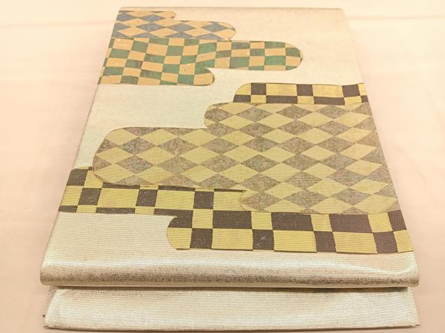 平和屋着物＊夏物 太鼓柄袋帯 祥園 正絹 逸品 DAAX8876cm 平和屋着物