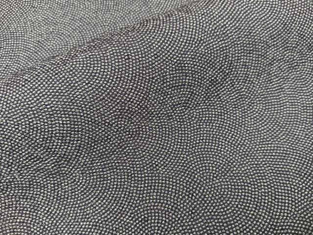 平和屋着物●江戸小紋　鮫小紋柄　正絹　逸品　BAAV1194mz