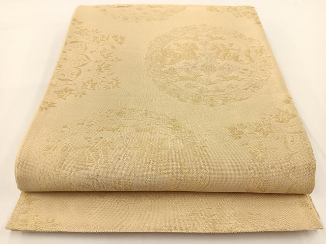 平和屋着物＊夏物　六通柄袋帯　狩猟文　金銀糸　正絹　逸品　未使用　BAAV7136yc