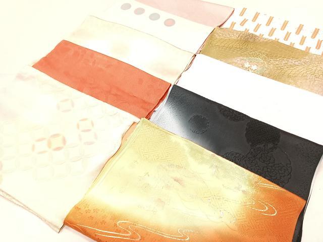 平和屋着物★和装小物　上質な帯揚げ　10枚セット　逸品　CAAL0668xi