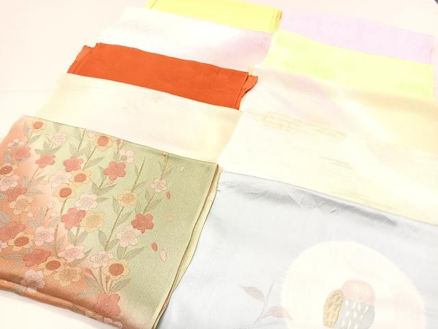 平和屋着物★和装小物　上質な帯揚げ　10枚セット　逸品　CAAL0672xi