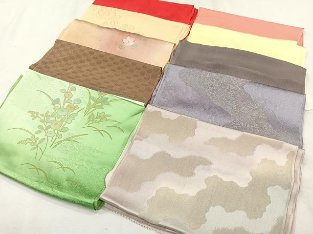 平和屋着物★和装小物　上質な帯揚げ　10枚セット　逸品　CAAL2662ua 平和屋着物☆和装小物 上質な帯揚げ 10枚セット 逸品 CAAL2662ua 平和屋