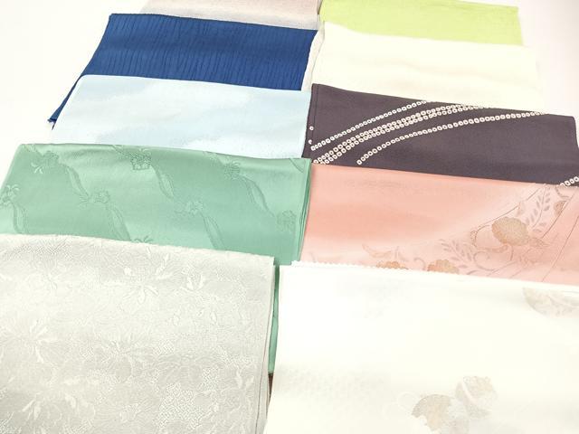 平和屋着物★和装小物　上質な帯揚げ　10枚セット　逸品　CAAM2833xi