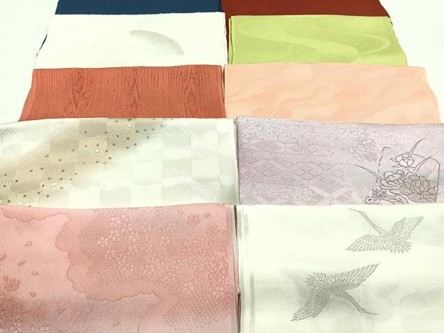 平和屋着物★和装小物　上質な帯揚げ　10枚セット　逸品　CAAM3027xi