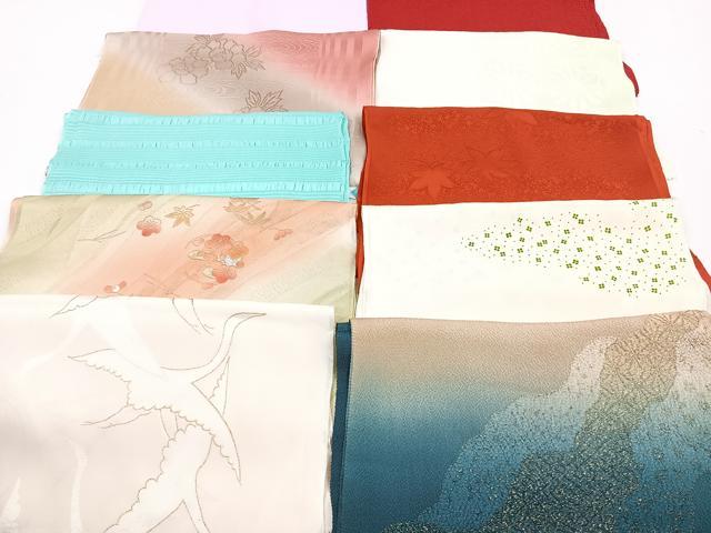 平和屋着物★和装小物　上質な帯揚げ　10枚セット　逸品　CAAM3031xi