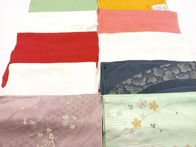 平和屋着物★和装小物　上質な帯揚げ　10枚セット　逸品　CAAM3066xi
