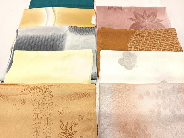 平和屋着物★和装小物　上質な帯揚げ　10枚セット　逸品　CAAM3103xi