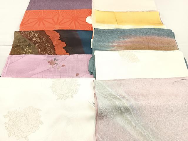 平和屋着物★和装小物　上質な帯揚げ　10枚セット　逸品　CAAM3125xi