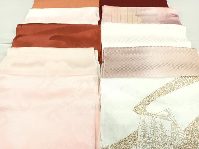 平和屋着物★和装小物　上質な帯揚げ　10枚セット　逸品　CAAM3127xi