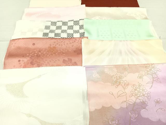 平和屋着物★和装小物　上質な帯揚げ　10枚セット　逸品　CAAM3129xi