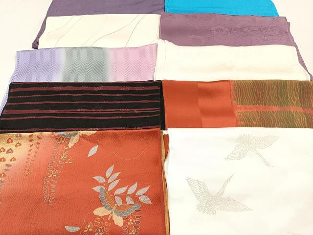 平和屋着物★和装小物　上質な帯揚げ　10枚セット　逸品　CAAM3139xi