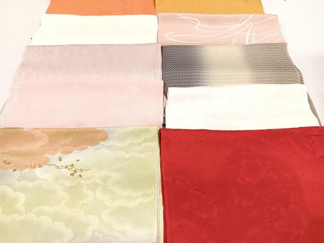 平和屋着物★和装小物　上質な帯揚げ　10枚セット　逸品　CAAM3145xi