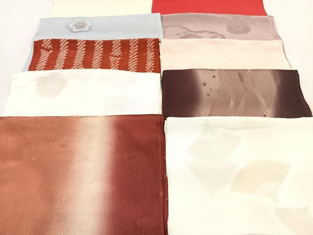 平和屋着物★和装小物　上質な帯揚げ　10枚セット　逸品　CAAM3153xi