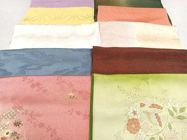 平和屋着物★和装小物　上質な帯揚げ　10枚セット　逸品　CAAM3166xi