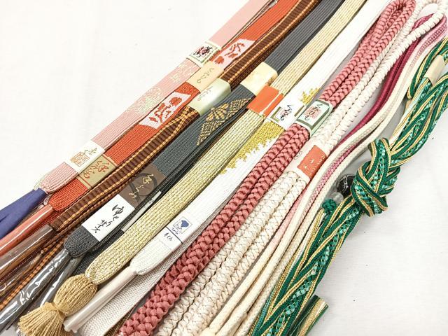 平和屋着物●和装小物　帯締め10本セット　逸品　未使用　CAAM9889xe