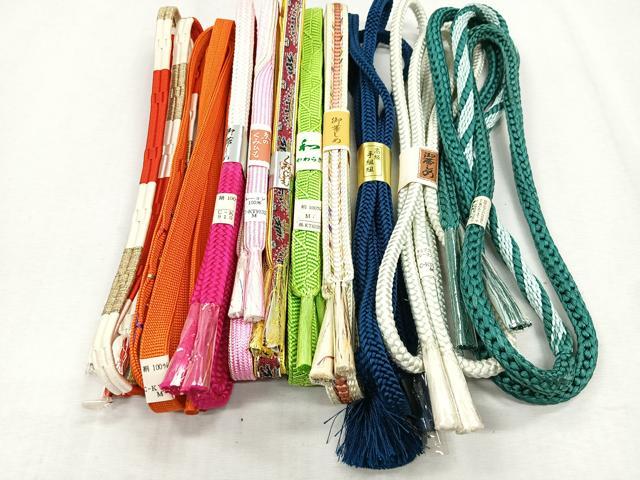 平和屋着物●和装小物　帯締め10本セット　逸品　未使用　CAAM9890xe