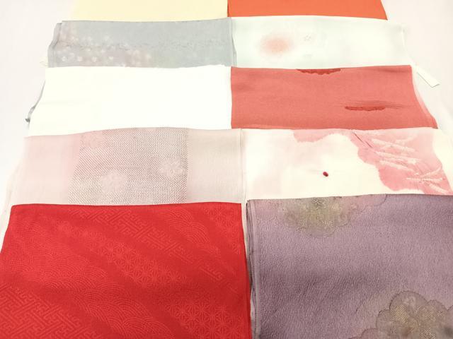 平和屋着物★和装小物　上質な帯揚げ　10枚セット　逸品　CAAN0804xi