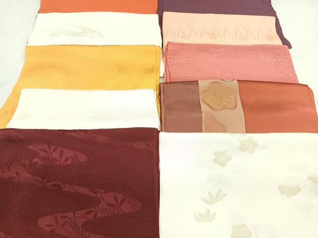 平和屋着物★和装小物　上質な帯揚げ　10枚セット　逸品　CAAN0834xi