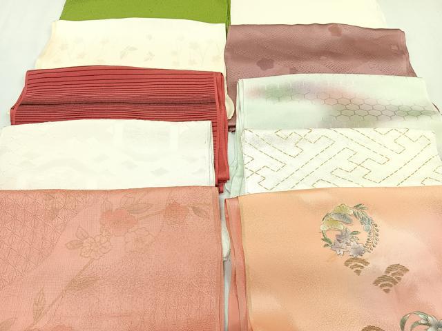 平和屋着物★和装小物　上質な帯揚げ　10枚セット　逸品　CAAN0915xi