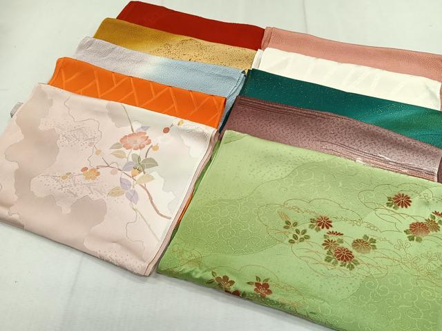 平和屋着物☆和装小物 上質な帯揚げ 10枚セット 逸品 DAAM7869qa