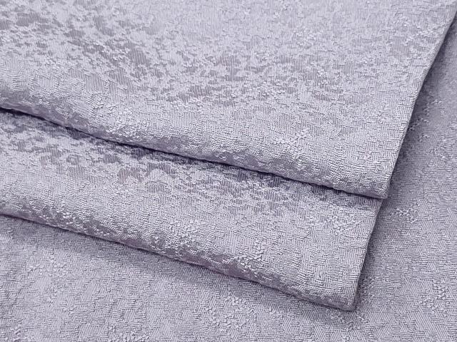 平和屋着物▽上質な色無地　単衣　霞地紋　浅紫色　正絹　逸品　CAAP4390vf