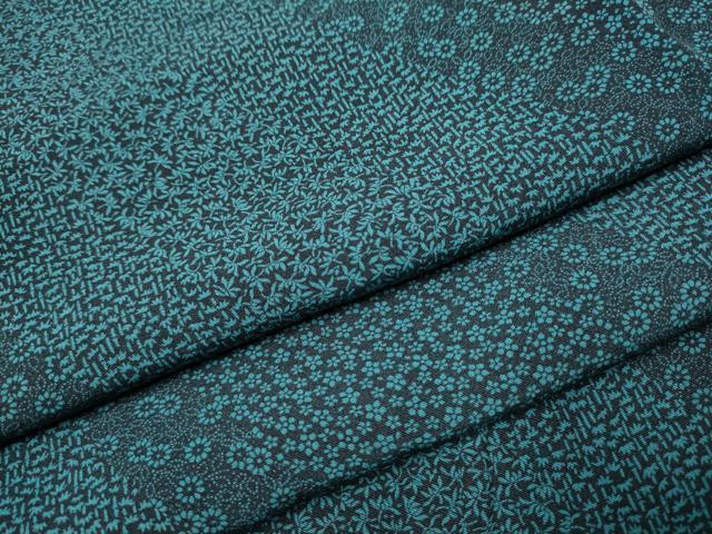 平和屋着物●江戸小紋　草花尽くし　正絹　逸品　CAAP7128hy