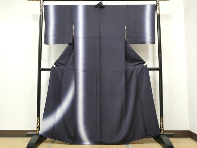 平和屋着物●訪問着　笹地紋　暈し染め　正絹　逸品　CAAP7147hy