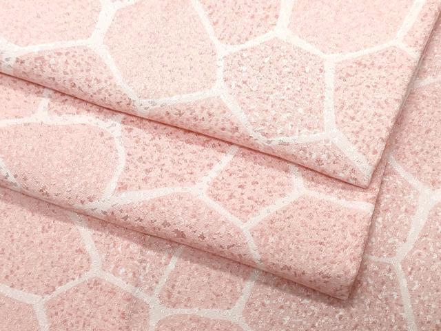 平和屋着物▽小紋　単衣　吉祥文　洗える着物　CAAQ0043vf