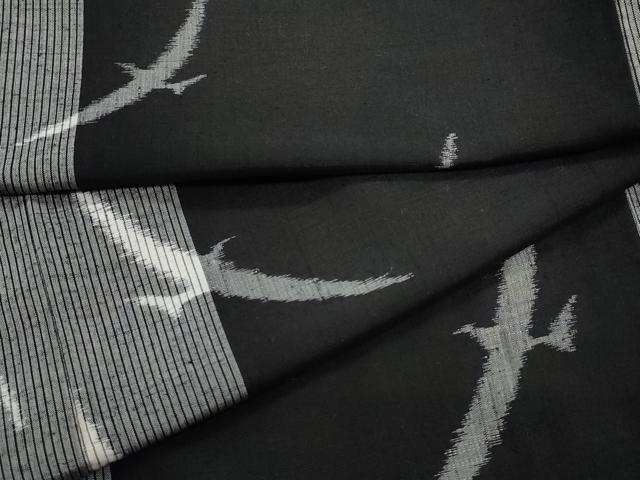 平和屋着物●上質な紬　飛鳥文　正絹　逸品　CAAQ9106vf