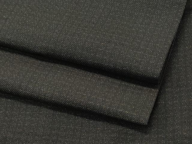 平和屋着物●男性　お召　霞文　正絹　逸品　CAAQ9141vf
