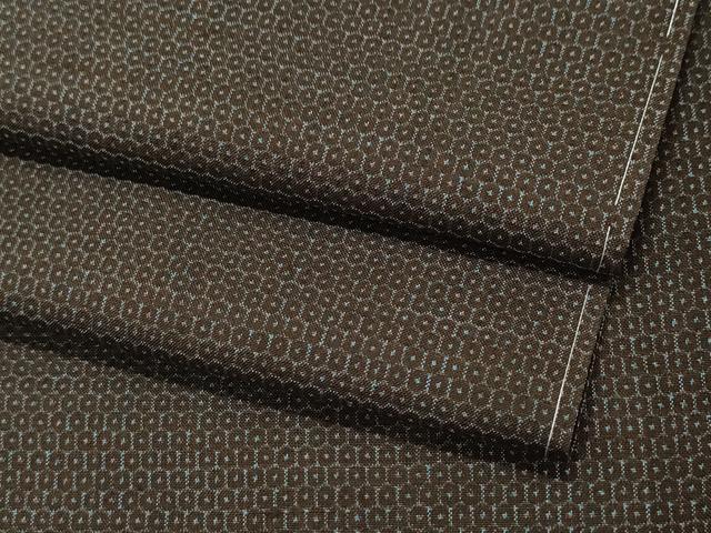 平和屋着物●本場大島紬　100亀甲　総詰め　正絹　逸品　未使用　CAAQ9167vf