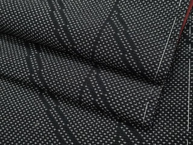 平和屋着物●本塩沢　吉祥文　正絹　逸品　未使用　CAAQ9180vf