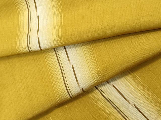 平和屋着物●上質な紬 　霞文　正絹　逸品　未使用　CAAQ9195vf