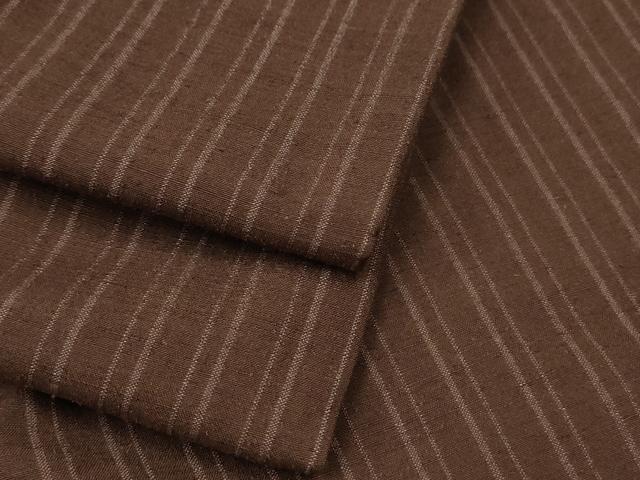 平和屋着物●上質な紬　間道　正絹　逸品　CAAQ9588th